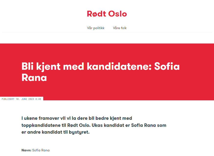 Profilert Rødt-politiker politianmeldt | Lykten